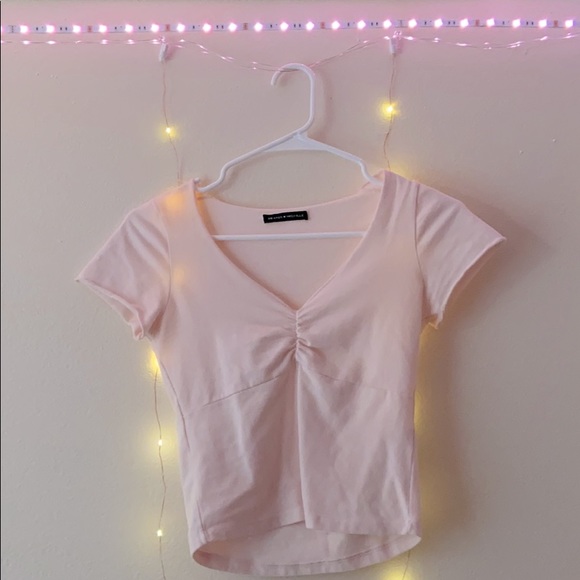 Brandy Melville | Tops | Light Pink Brandy Melville Gina Top | Poshmark